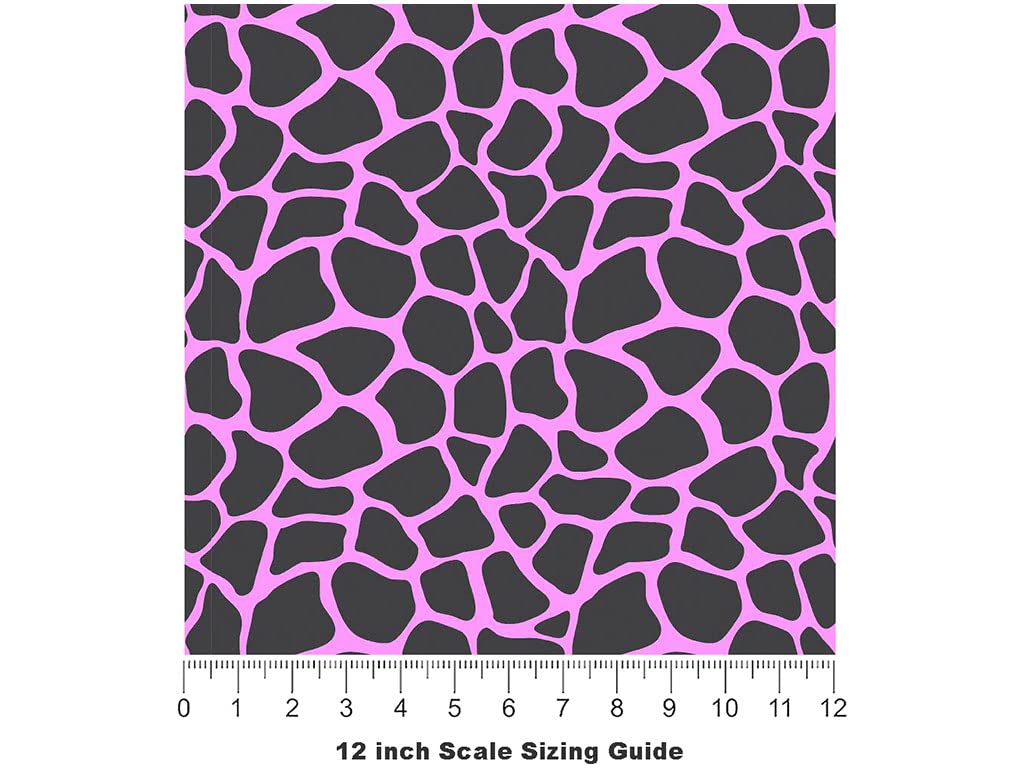 Purple Giraffe Print