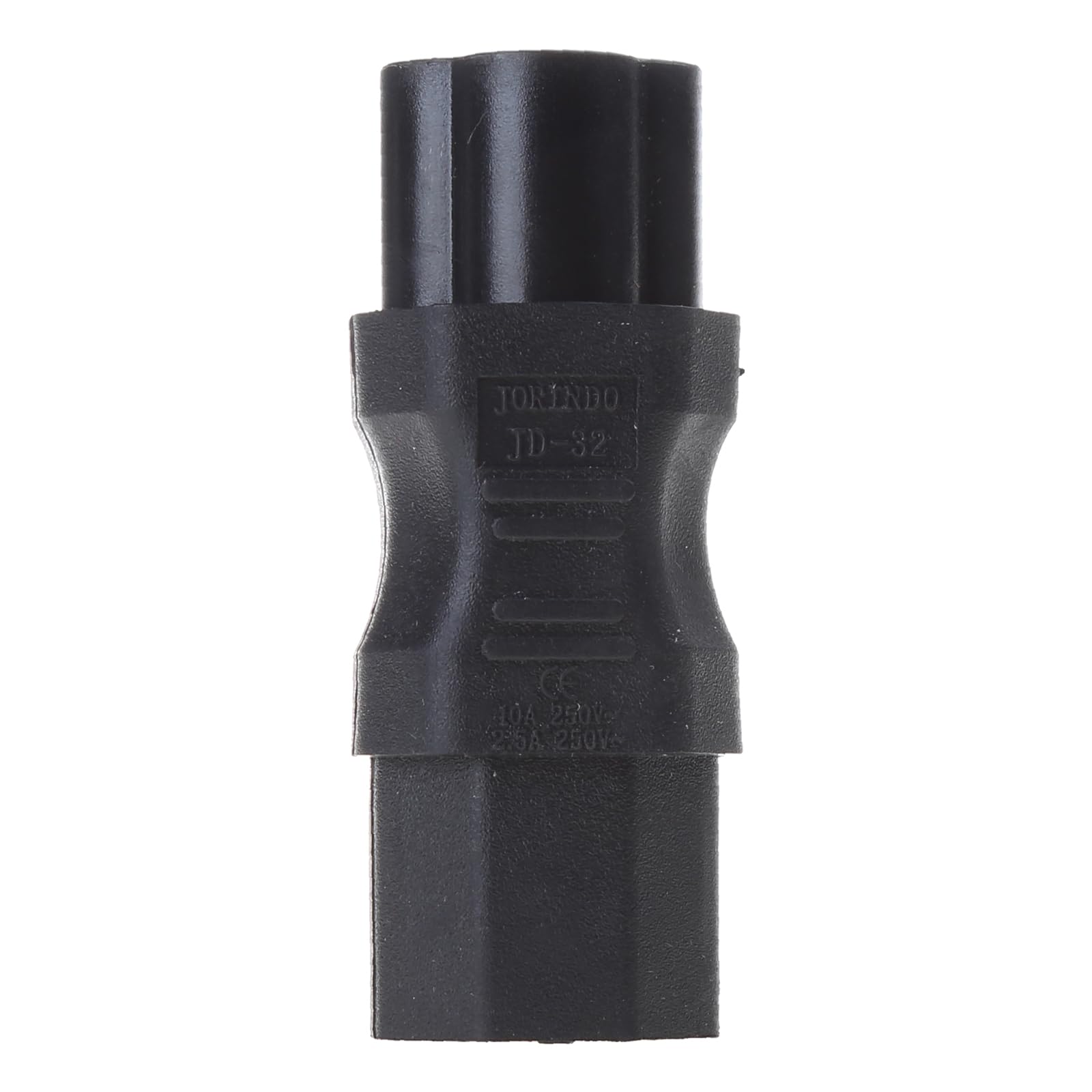 IEC 320 3-Pin C13 Female to C6 Male Cloverleaf Plug AC Power Adapter ...