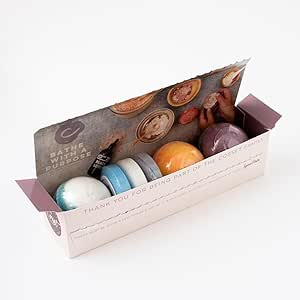 Amazon.com: Cosset Bath Bomb - Anxious AF Gift Box Bubble Bath Bombs for Women - Anxiety Relief ...