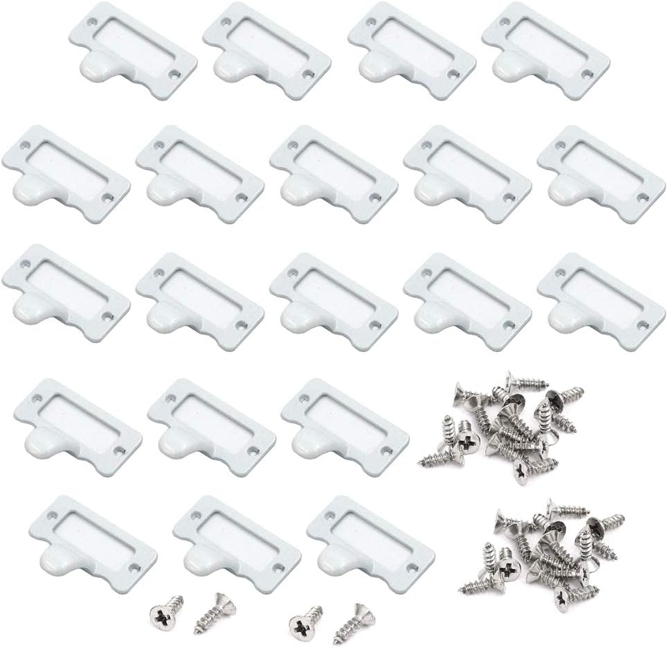 Amazon.com: 20 Pieces 48 x 38mm Office Library File Drawer Cabinet Card ...