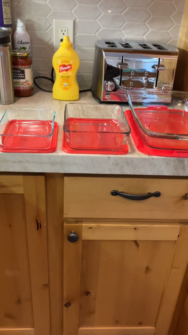 Watch Pyrex 3 and 6 cup and 3 qt comparison size visual all great on ...