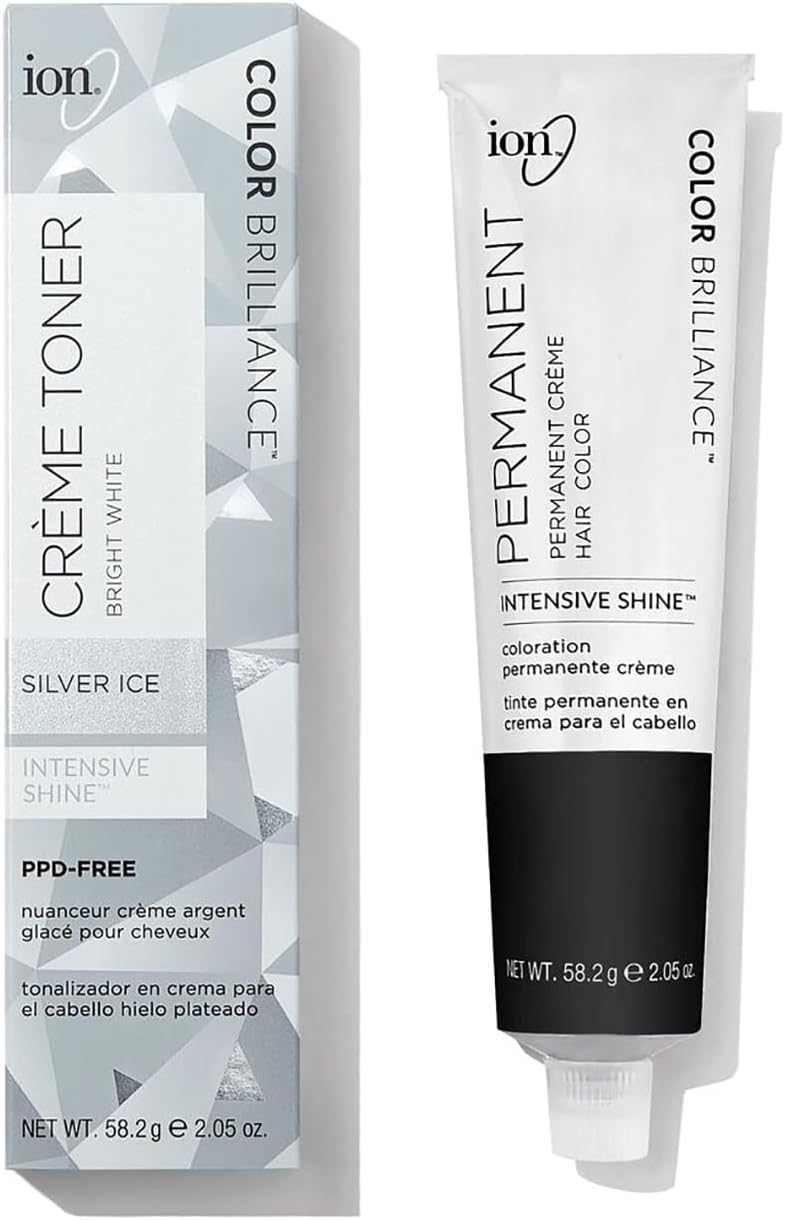Amazon.com : Ion Bright White Creme Toner Silver Ice Silver Ice ...