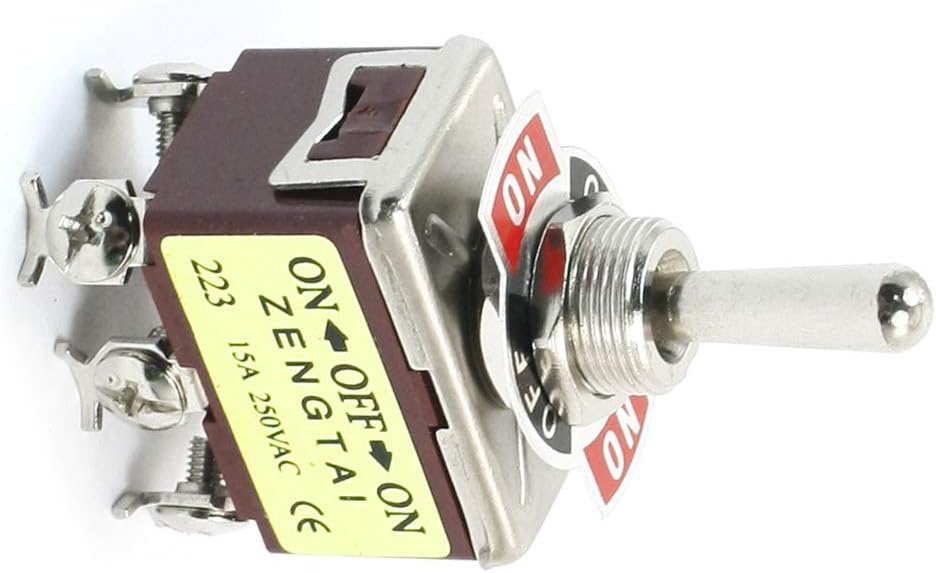 Amazon.com: Aexit Momentary DPDT Switches ON/Off/ON 3 Position Toggle ...