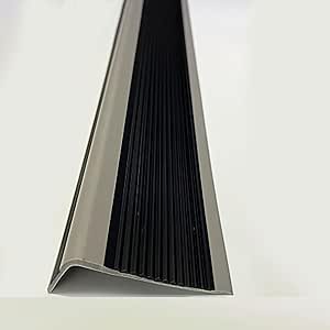 Amazon.com: Step Edge Trim Rubber Strips L-Shaped Stair Edge Protector ...