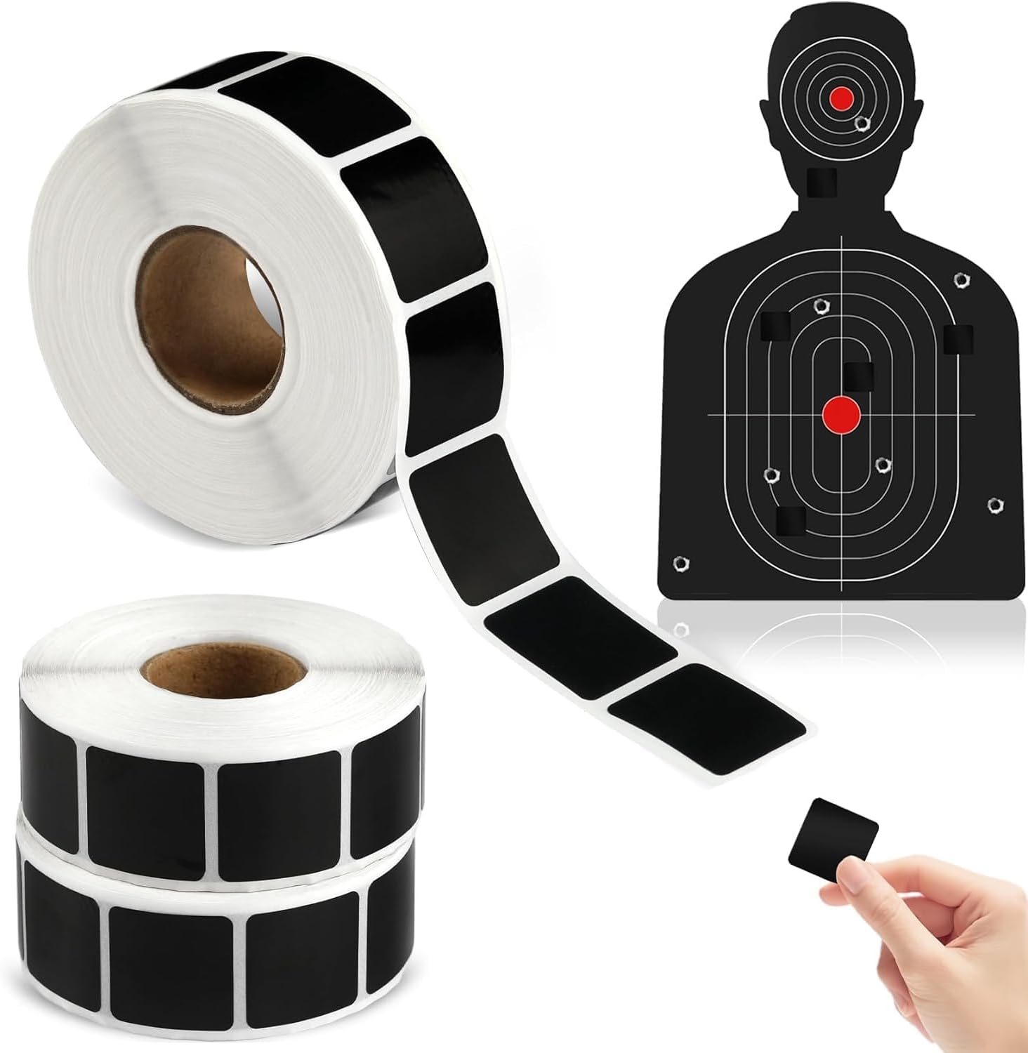 Amazon.com: Target Stickers Target Pasters - 2 Rolls 0.87in Shooting ...