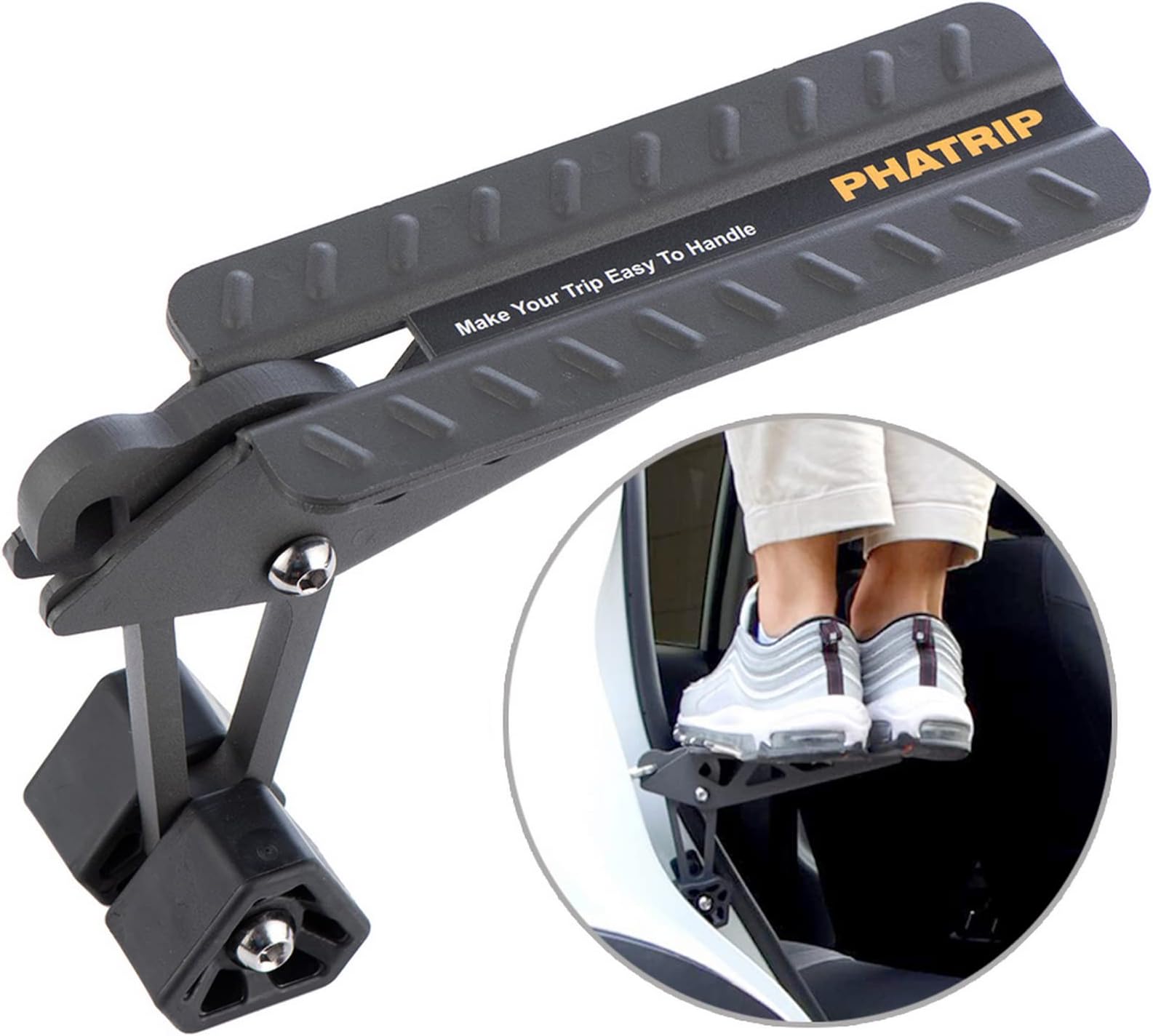 Phatrip Car Door Step, Folding Car Door Pedal, Ladder for Cars, Easy to ...