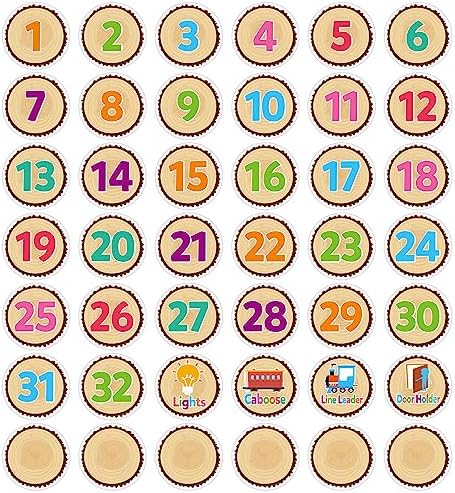 Amazon.com: 42 Pcs Line Up Numbers for Classroom Floor Stickers Decals ...