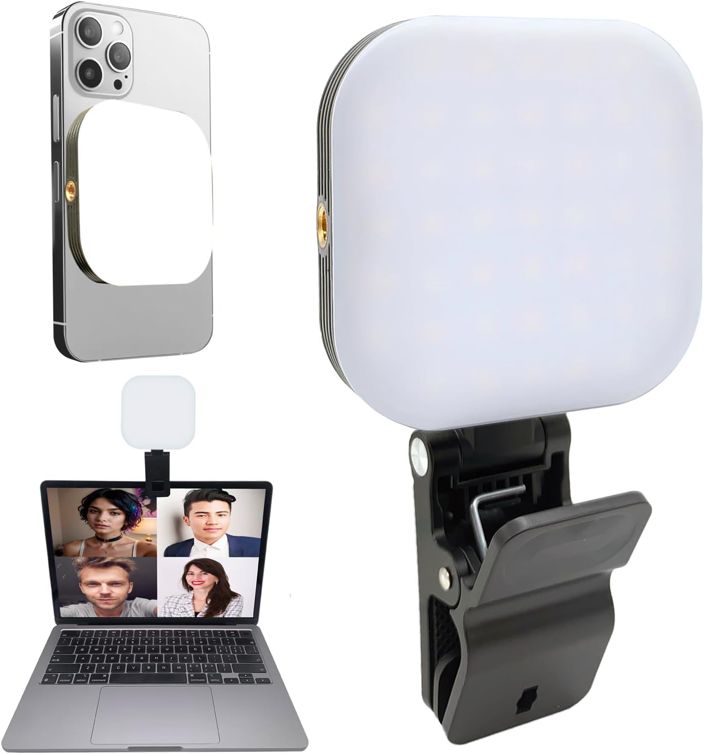 Amazon.com: KraftGeek Magnetic Selfie Light for iPhone Magsafe ...