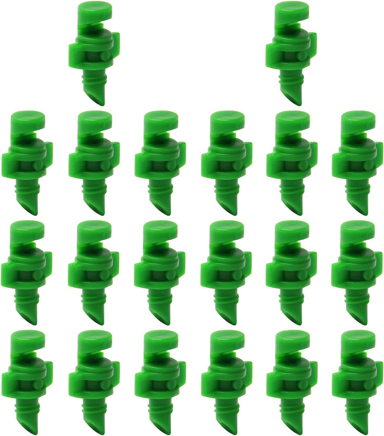 Amazon.com : MroMax 20Pcs 180 Degree Micro Sprayer Automizing Sprinkler ...