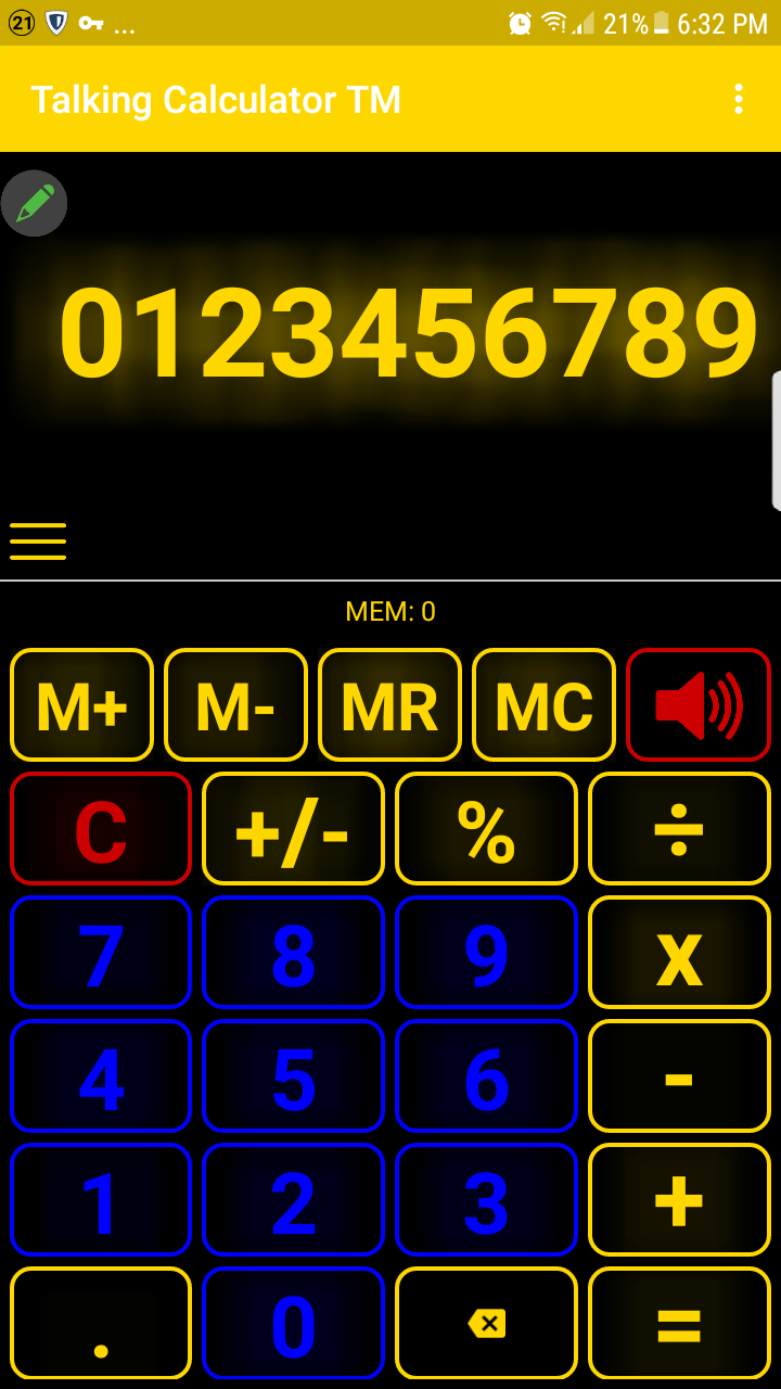 Talking Calculator - App on Amazon Appstore