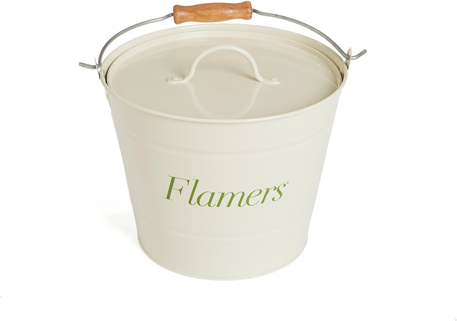 Kindling Bucket With Lid Kindle Bucket Cream Bucket & Lid Extra Large ...
