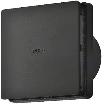 Amazon | バクマ工業 REPD-150JF-BK 樹脂製プッシュ式レジスター 空気清浄フィルター付 自然給気用 操作部着脱式 壁面・天井面取付兼用型 ブラック | バクマ(Bakuma ...