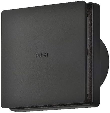 Amazon.co.jp: バクマ工業 REPD-100JF-BK 樹脂製プッシュ式レジスター 空気清浄フィルター付 自然給気用 操作部着脱式 壁面・天井面取付兼用型 ブラック : DIY ...