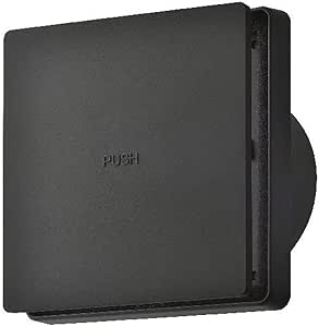 Amazon | バクマ工業 REPD-100J-BK 樹脂製プッシュ式レジスター 標準型 自然給気用 操作部着脱式 壁面・天井面取付兼用型 ブラック | 換気口