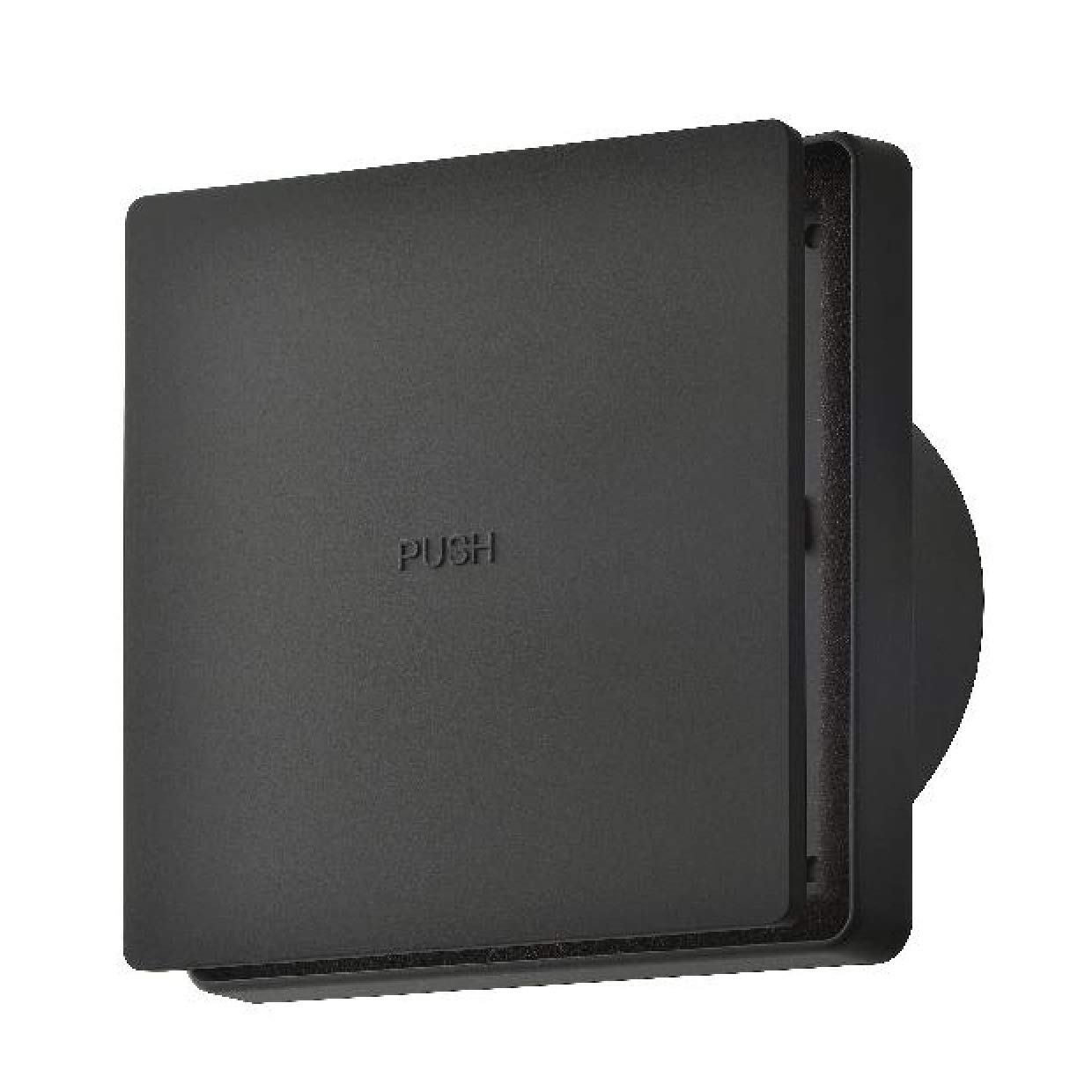 Amazon.co.jp: バクマ工業 REPD-100JF-BK 樹脂製プッシュ式レジスター 空気清浄フィルター付 自然給気用 操作部着脱式 壁面・天井面取付兼用型 ブラック : DIY ...