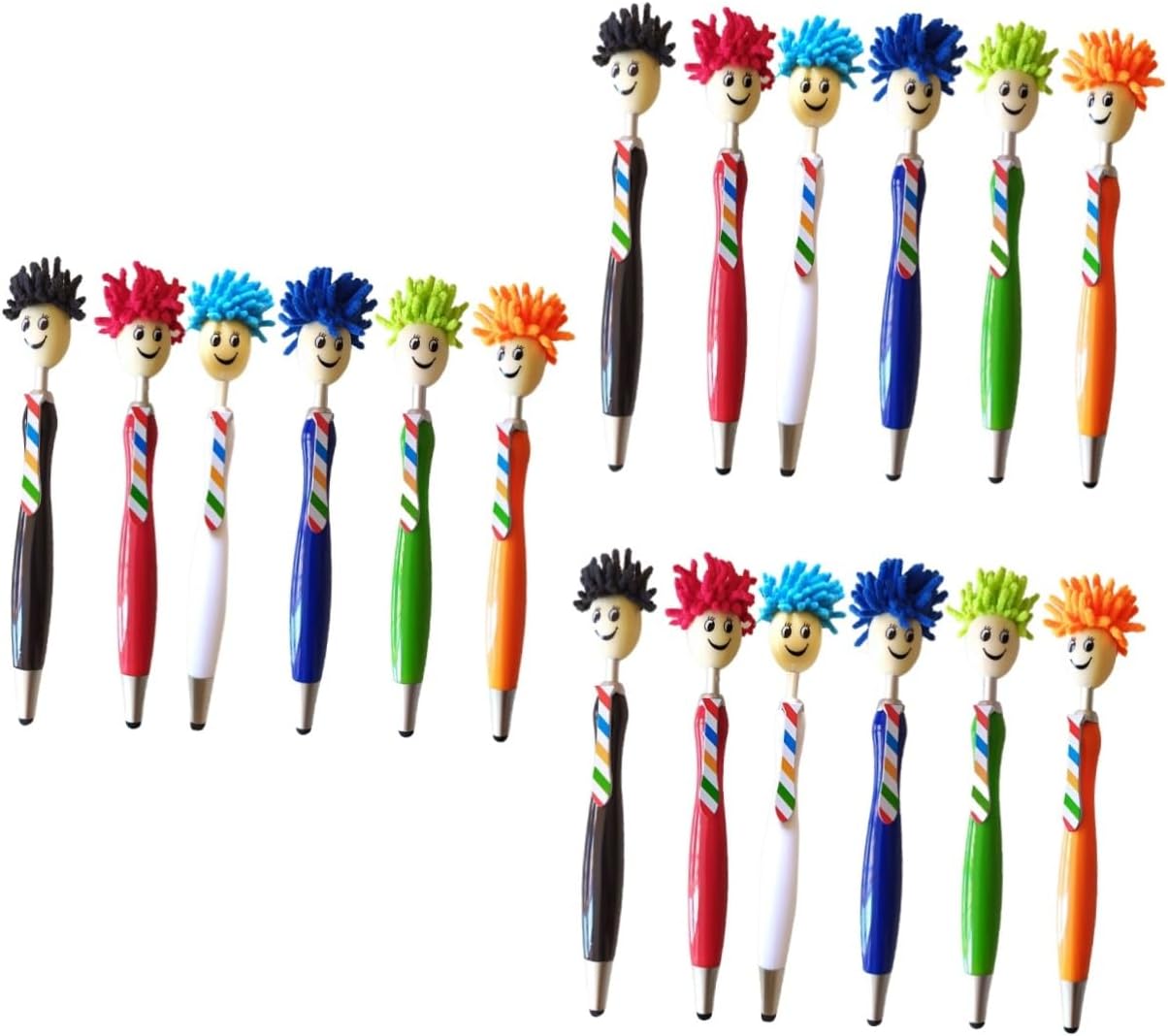 Amazon.com : STOBOK 18 Pcs Bulk Pens, Stylus Pens Christmas Ballpoint ...