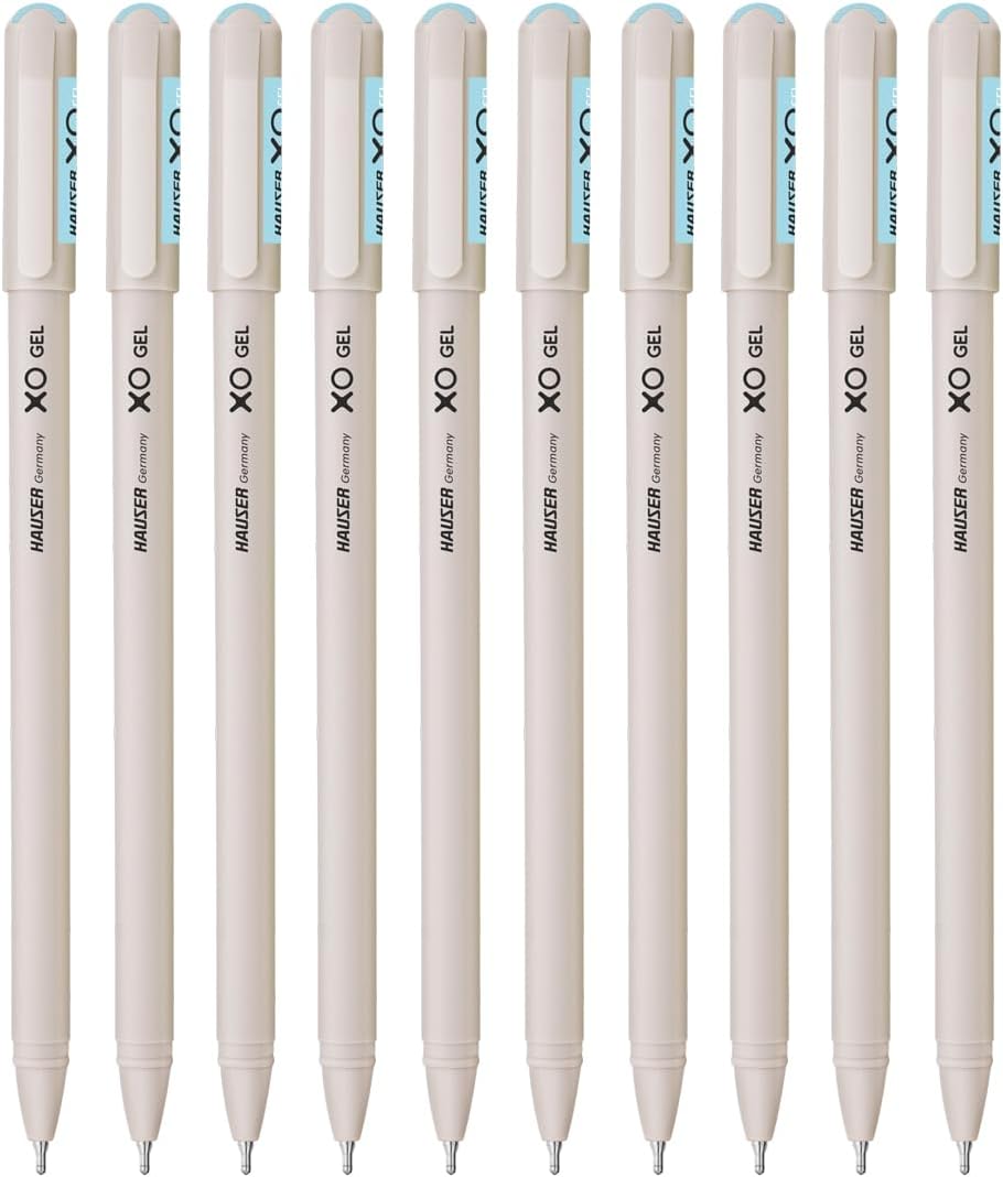 Amazon.com: Hauser XO Gel Pen Wallet Pack | Sleek Body & Minimalistic Design With Matt Finish ...