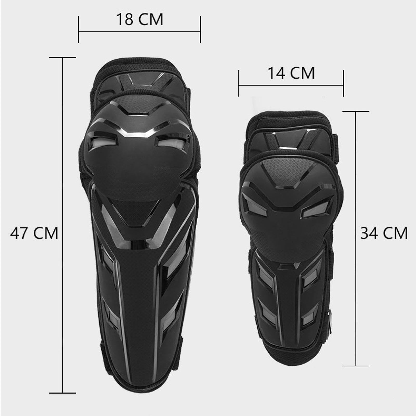 Knee And Elbow Pads Kids 8-14 Okiyakusama Dirt Bike Gear, Kids ...