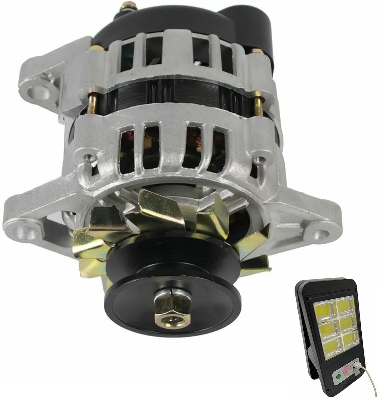 Amazon.com: 110V/220V 1500W Permanent Magnet Brushless Small Alternator ...