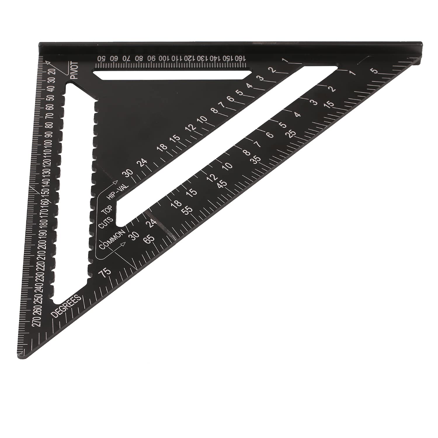 GoolRC 12 Inch Rafter Square Aluminum Alloy Metric Triangle Ruler ...