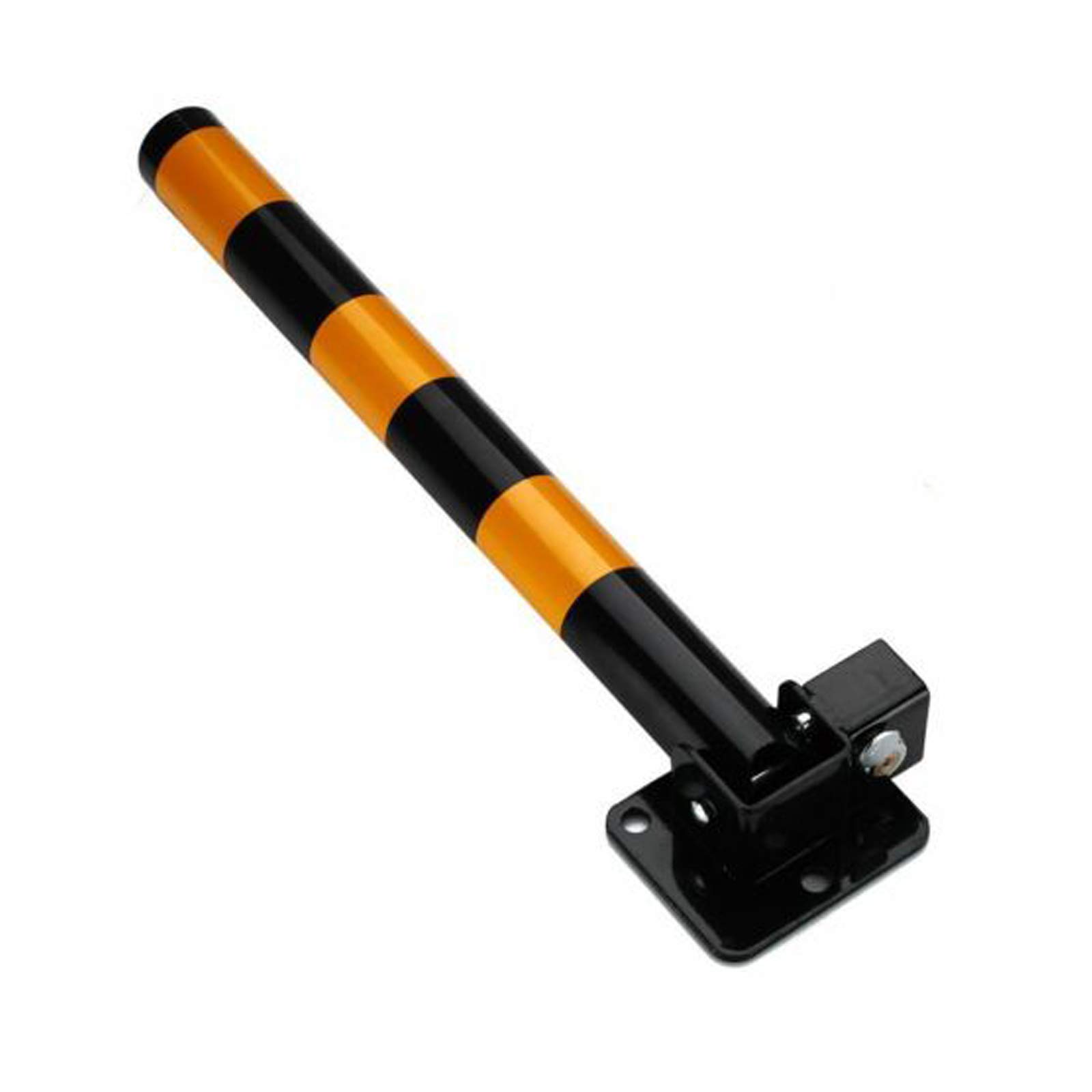 S 2x Steel Folding Security Parking Posts - 600mm Lockable Bollards For ...