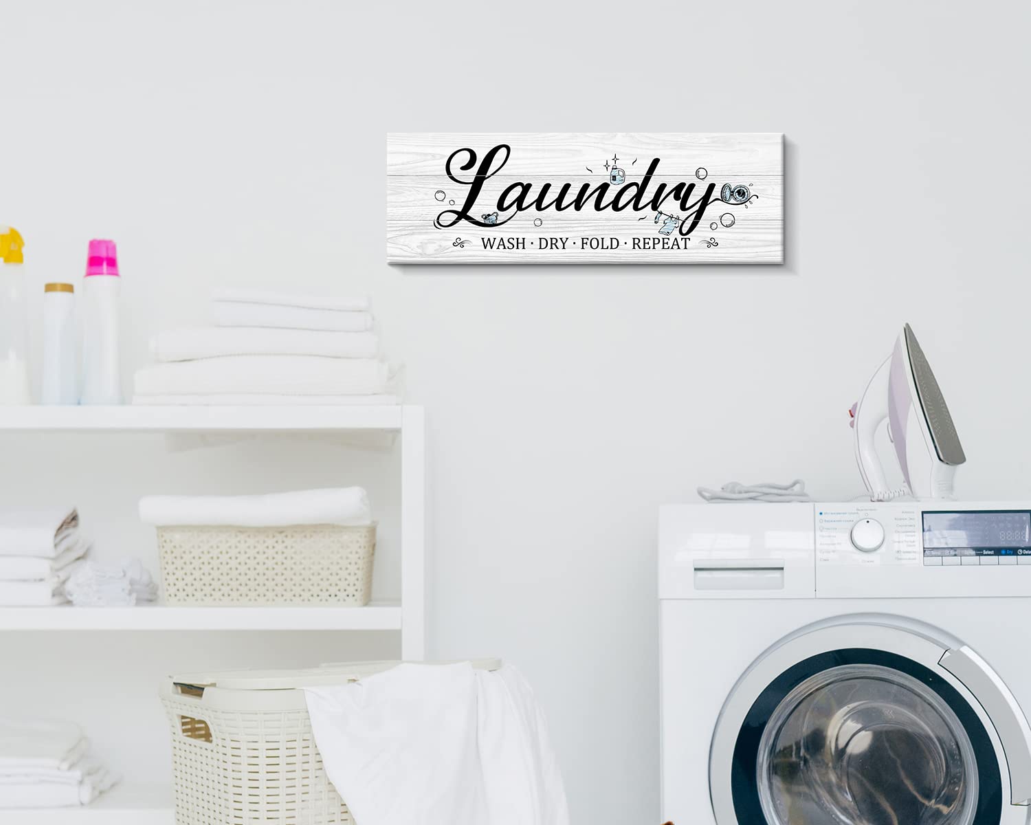 Farmhouse Laundry Sign Quotes