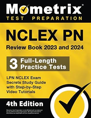 NCLEX PN Review Book 2023 and 2024 - 3 Full-Length Practice Tests, LPN ...
