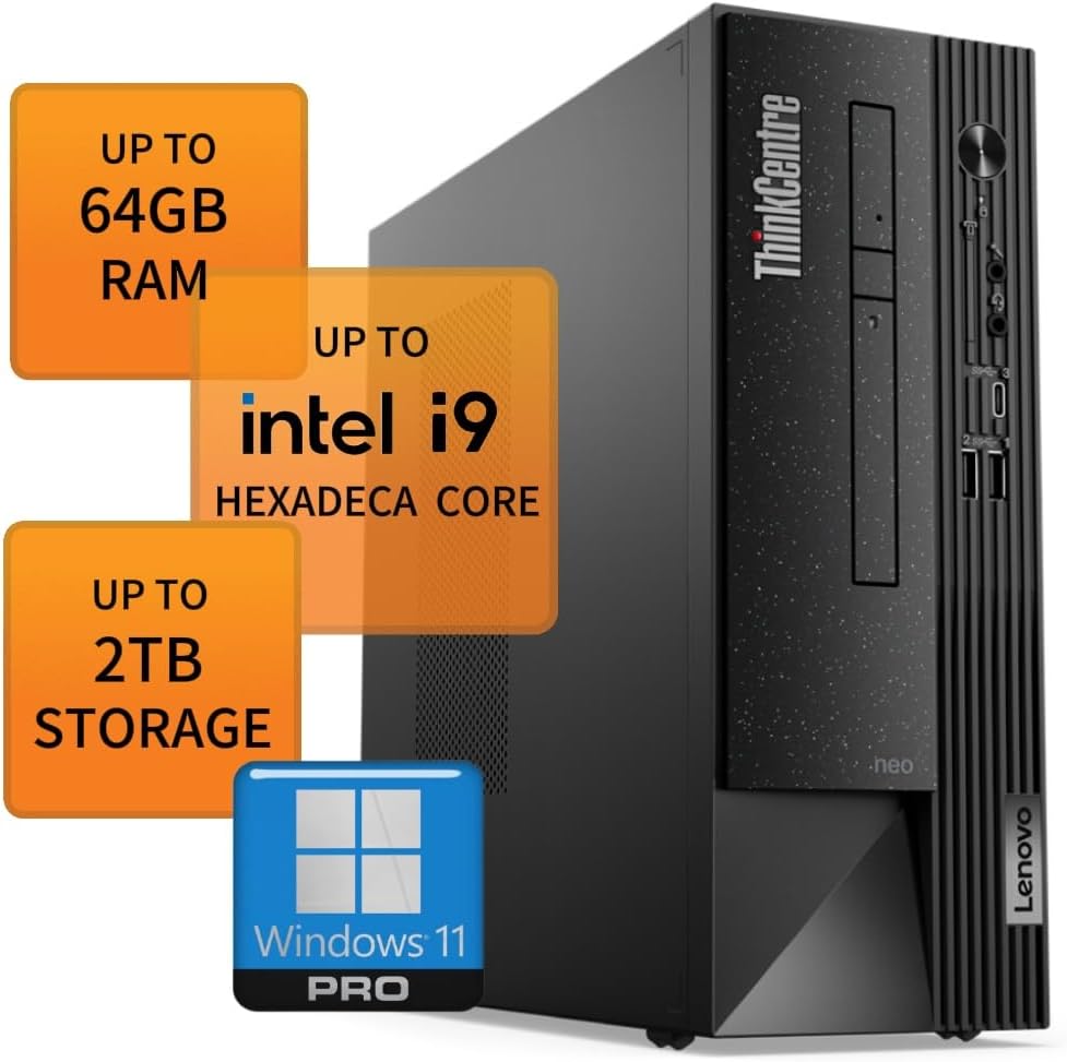 Brandclub - Lenovo ThinkCentre Neo 50s SFF Business Desktop Computer ...