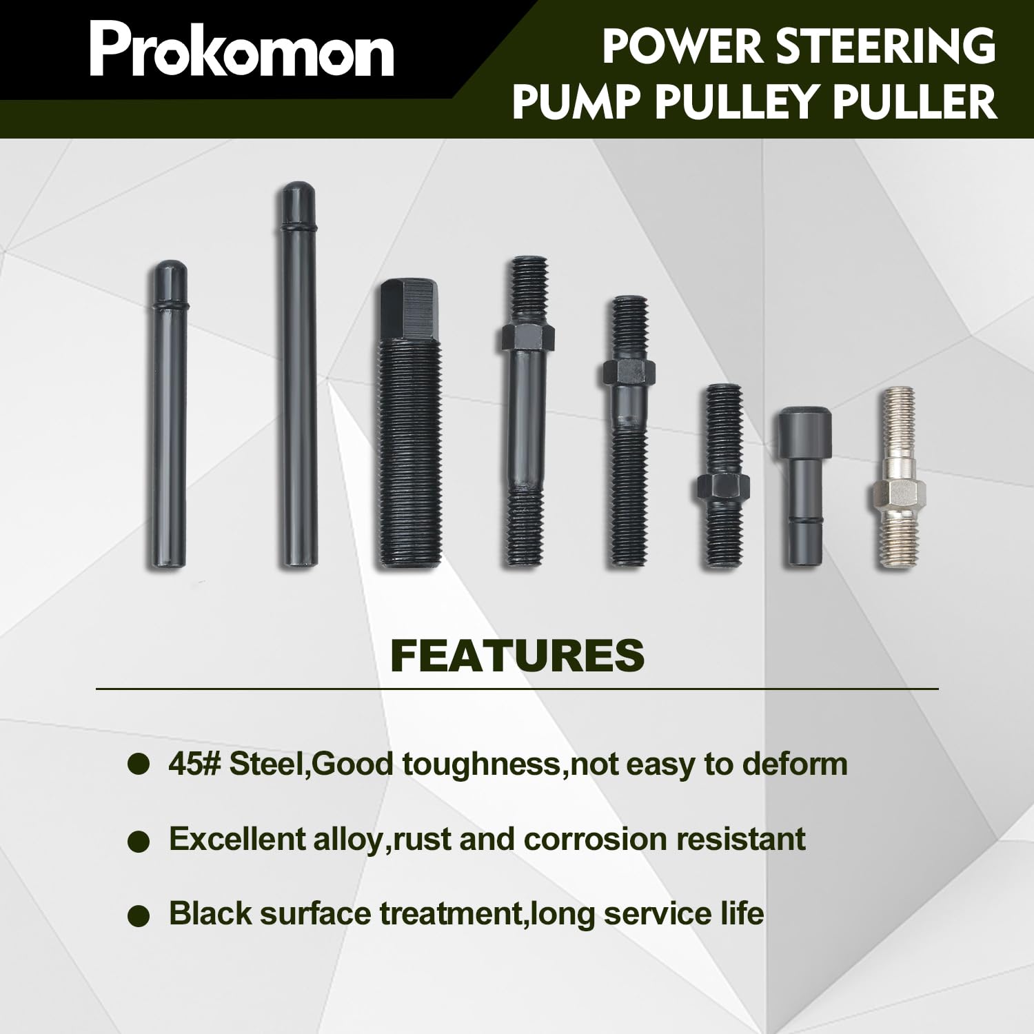 Snapklik.com : Prokomon Power Steering Pulley Puller Installer Kit For ...