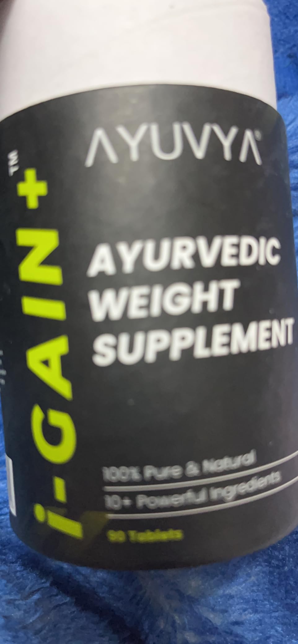 Ayuvya i-Gain+ Ayurvedic Weight Gainer| Helps in Increasing Muscle Mass ...