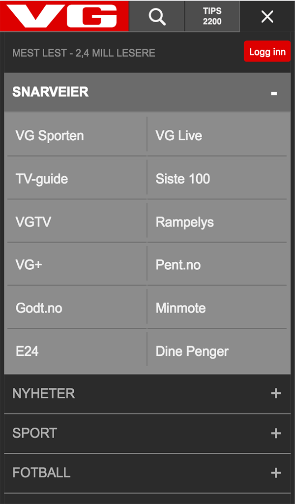 VG.no | VG Forsiden - App on Amazon Appstore