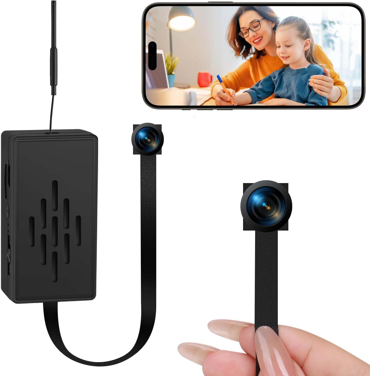 Amazon.com : HiSpyCam Mini Camera DIY Module HD 1080P Camera Small WiFi ...