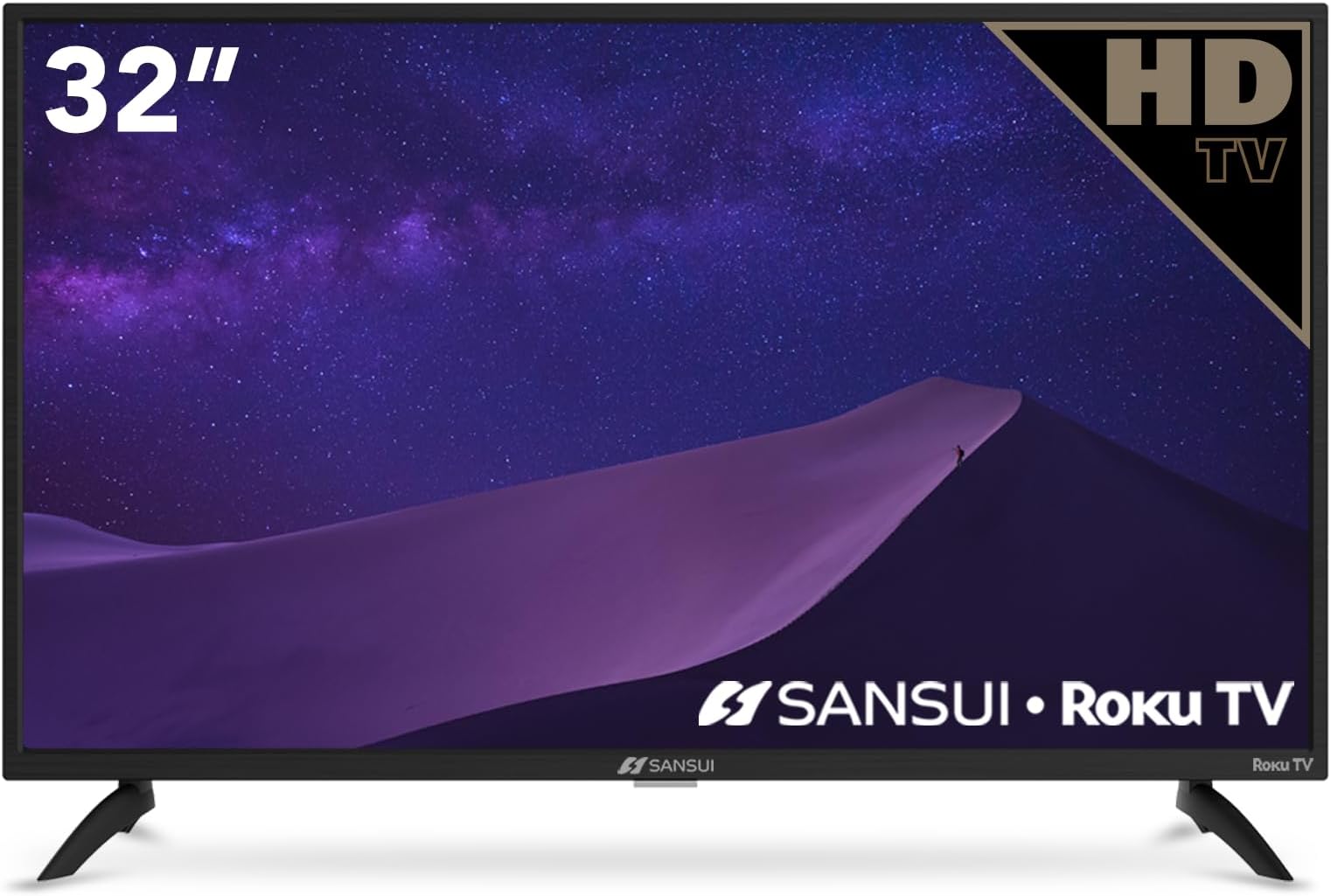 SANSUI 32" HD TV SMX32T1H 2024 (32" Basic) : Amazon.com.mx: Electrónicos