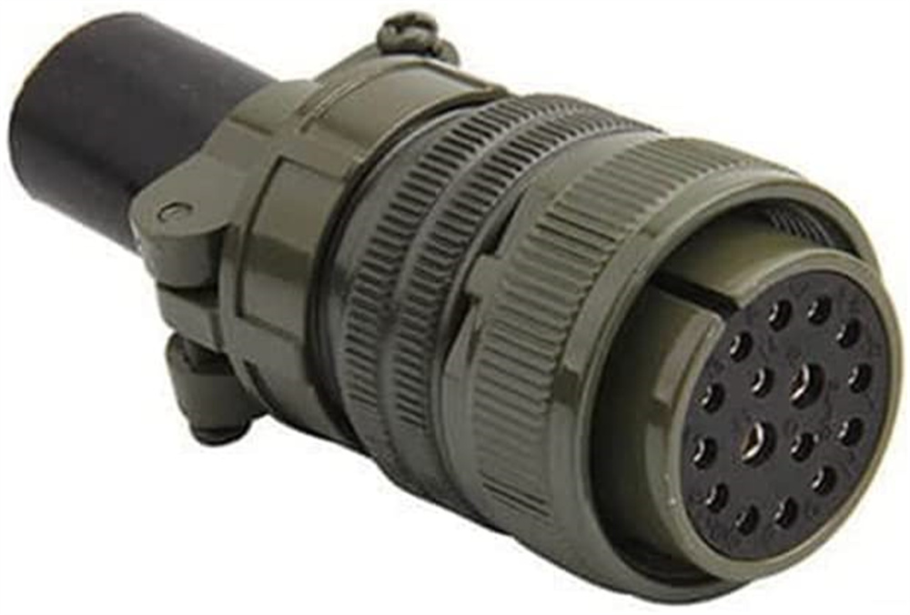 Watch ELECBEE MS3106A24-7S AMPHENOL Female 16 Pos Cable Connector on ...