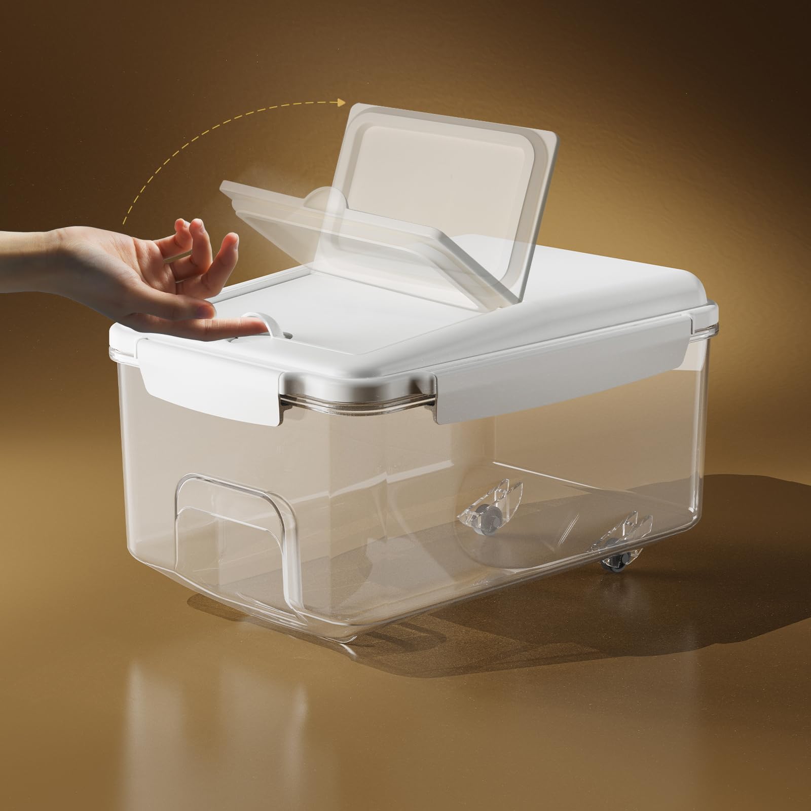 Amazon.com: LivLab Mker 10 lbs Cereal Containers Storage - Airtight ...