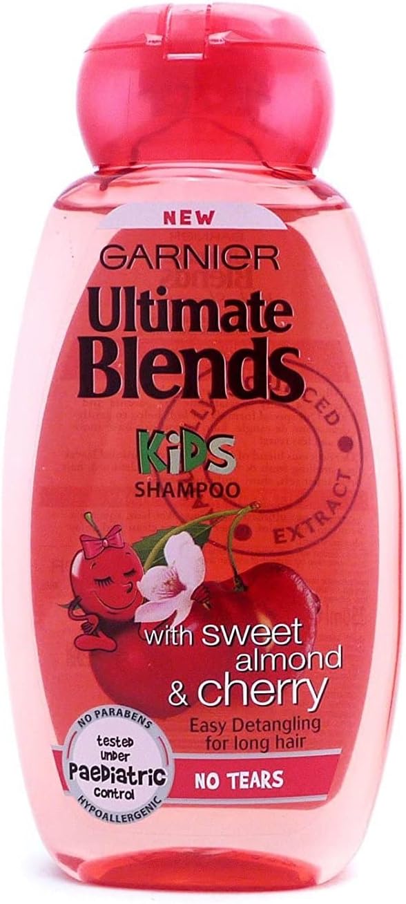 Garnier Ultimate Blends Kids Cherry No Tears Shampoo, 250ml : Amazon.co ...