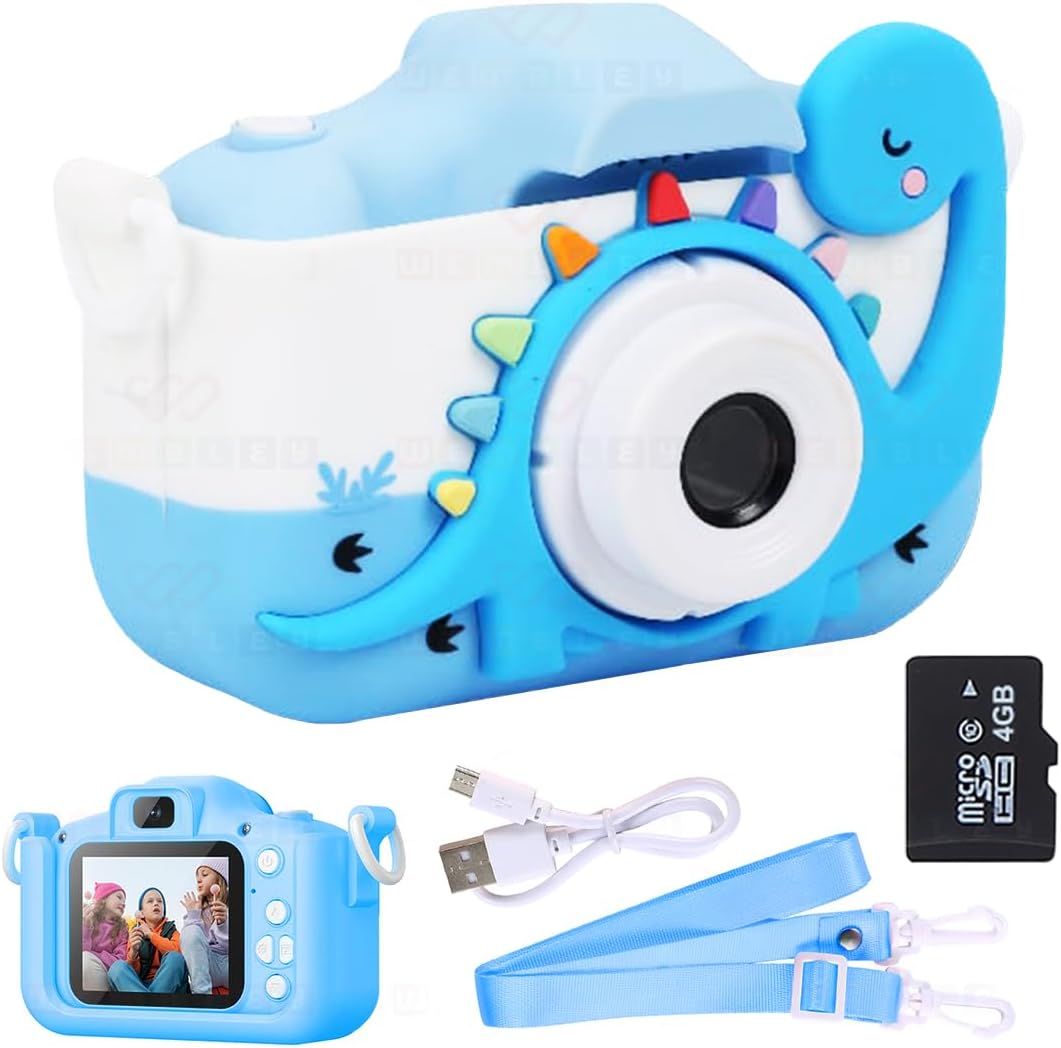 Wembley Kids Digital Camera Compact Unicorn Design Selfie Camera Video ...