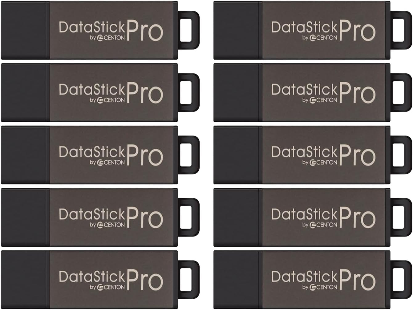 Amazon.com: Centon DataStick Pro USB 2.0 Flash Drive 16GB x 50, Grey ...