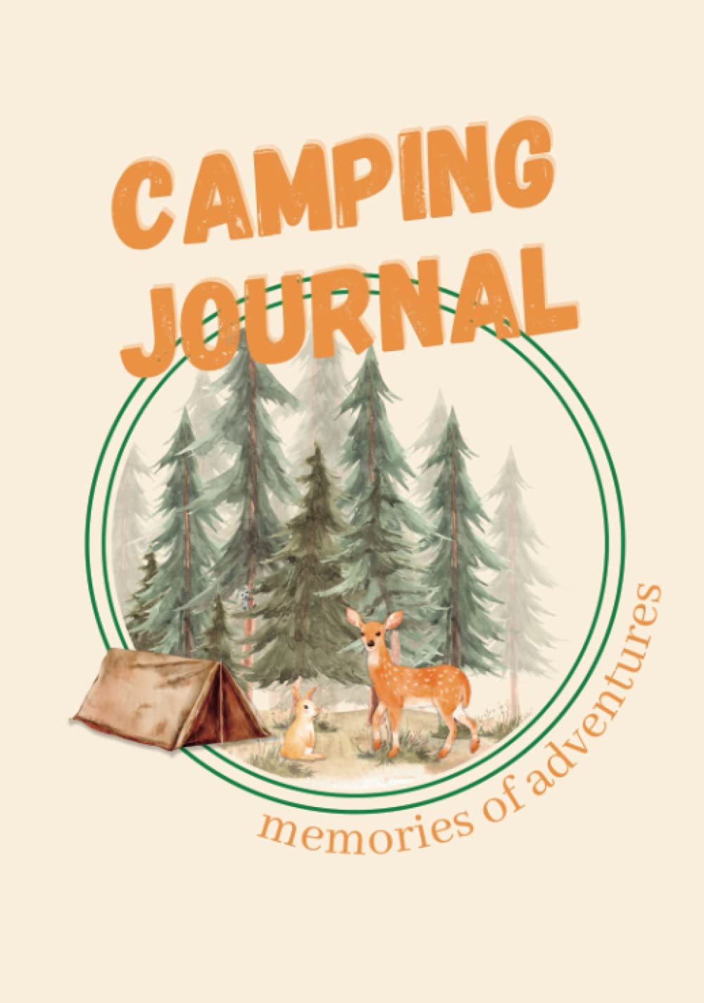 Camping Journal, Memories of Adventures: RV Campsite Log Book and ...