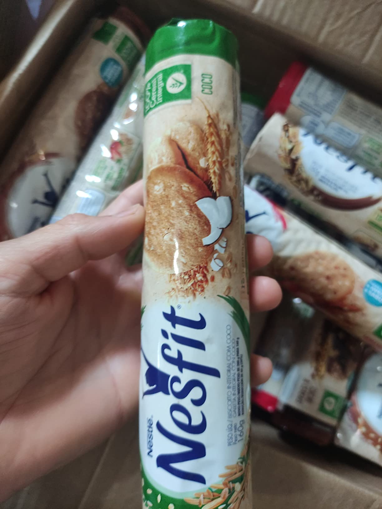 Nesfit, Biscoito, Coco, 160g : Amazon.com.br: Saúde e Bem-Estar