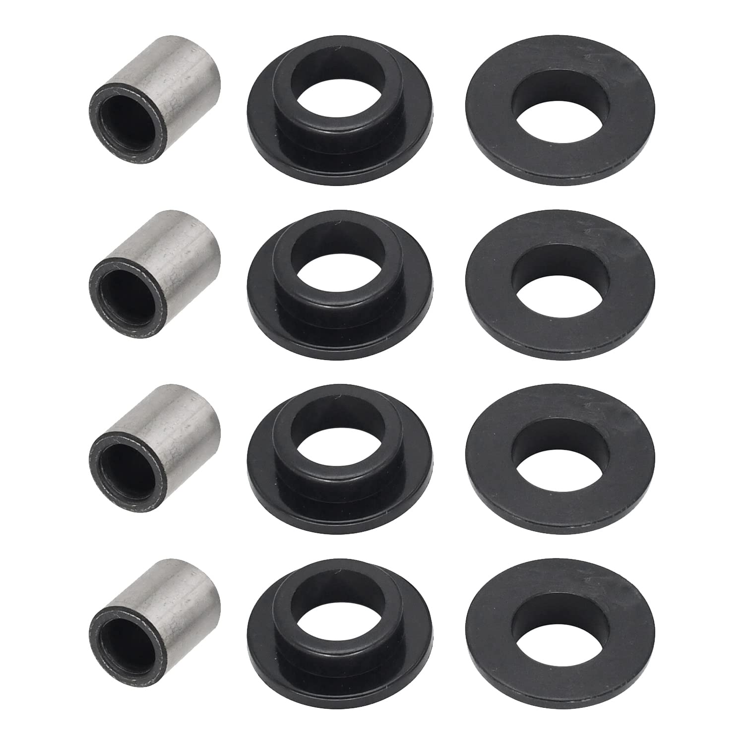 Amazon.com: All 2 Absorber Kit Shock Bushing 8 Pcs & Bearing Sleeve ...