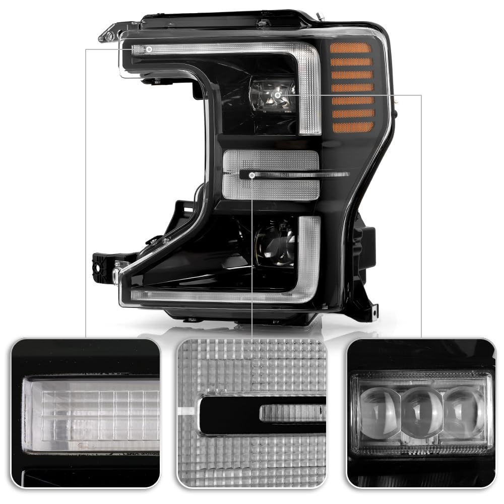 Snapklik.com : For 2020 2021 2022 Ford F250 SuperDuty Halogen Upgraded ...