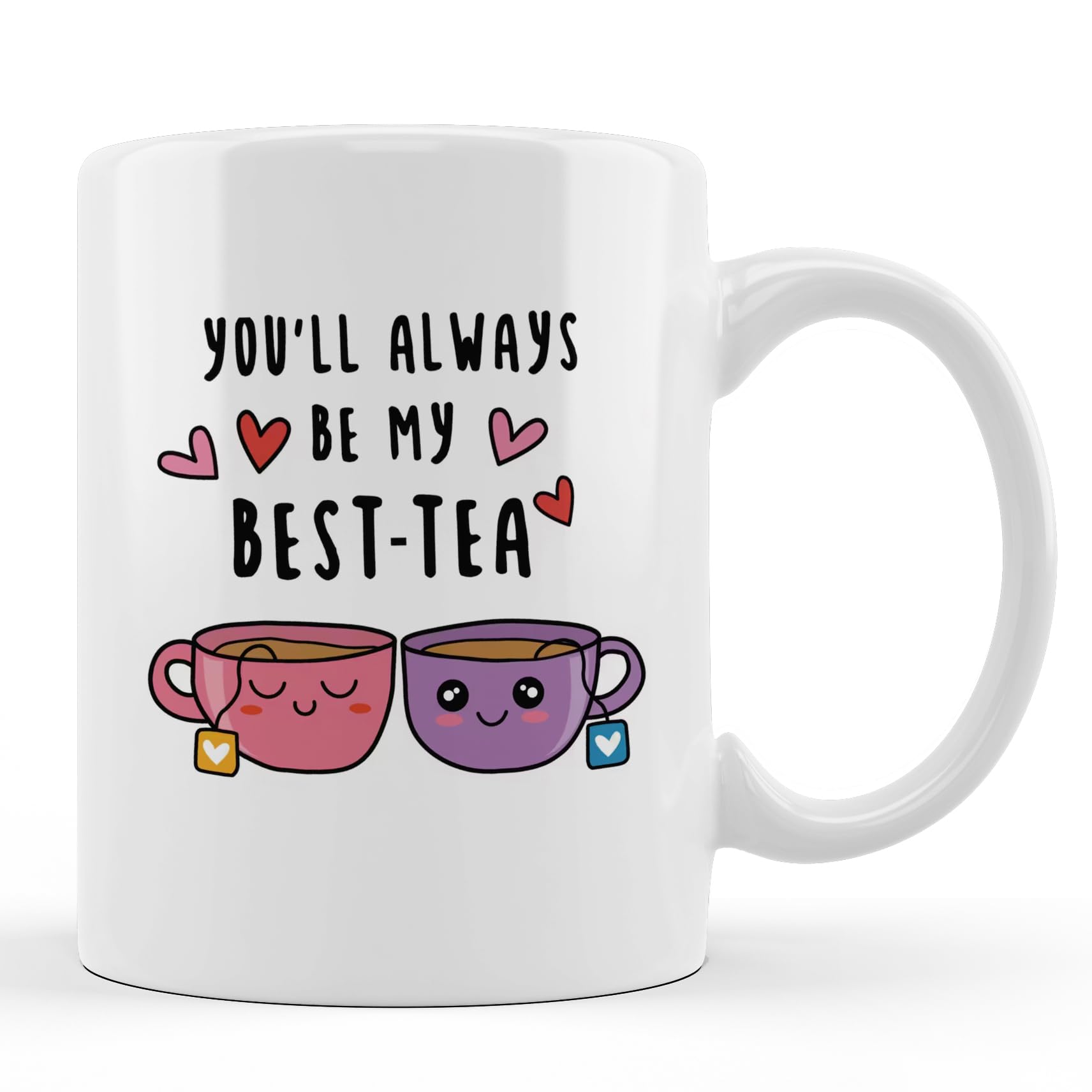 Amazon.com | DOTAIN Best Friend Bestie Coffee Mug - Friendship Gifts ...