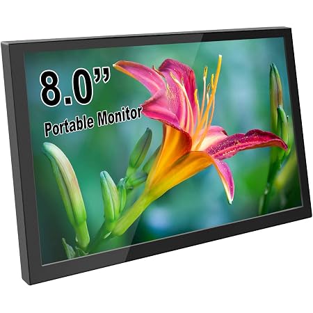 Amazon.com: ELECROW 8 Inch Touchscreen Monitor Small HDMI Portable LCD ...