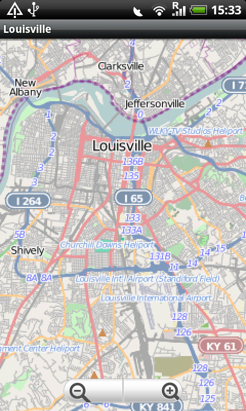 Louisville Street Map - App on Amazon Appstore