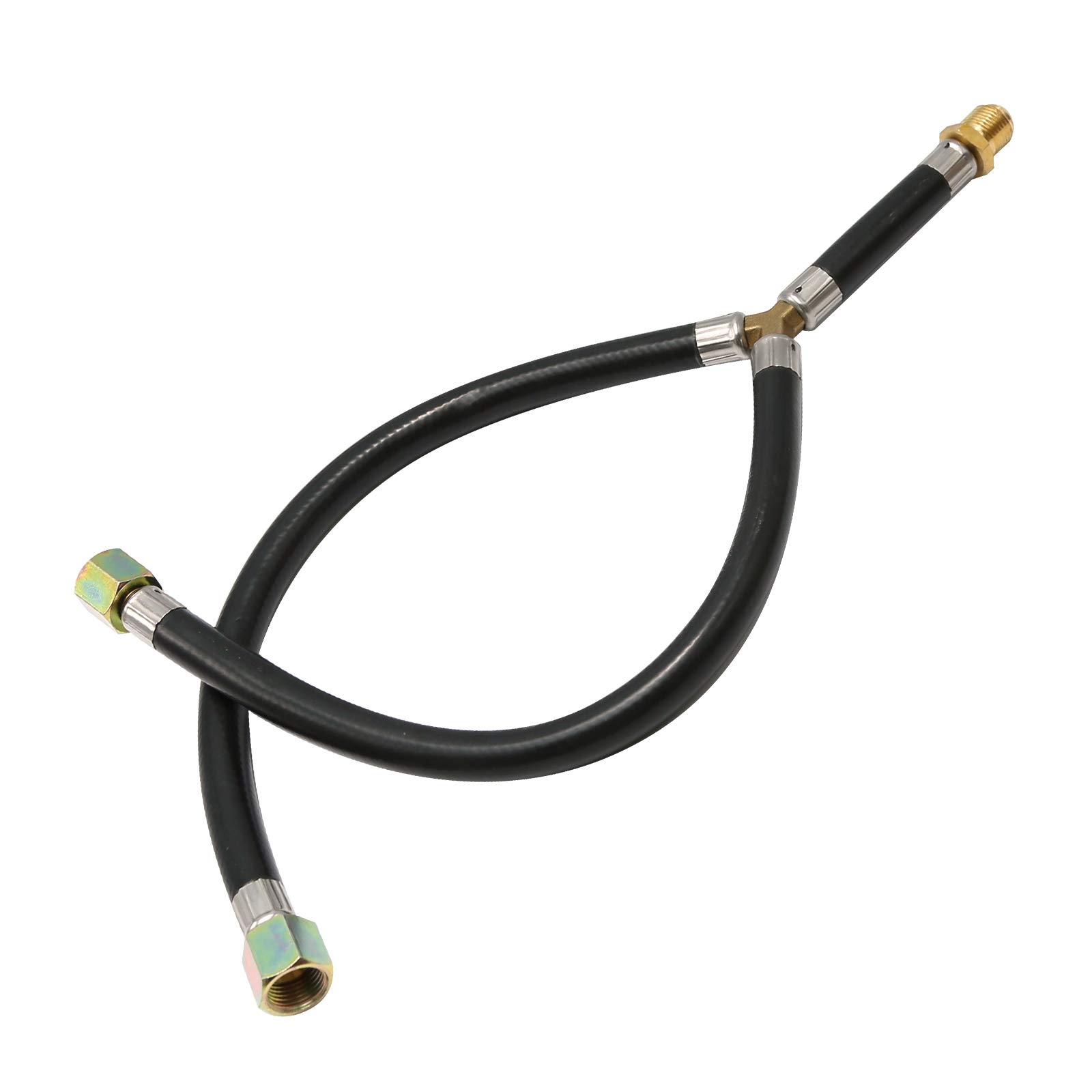 3/8" Flare Gas Barbecue Grill Extension Connection Flexible Hose Y ...