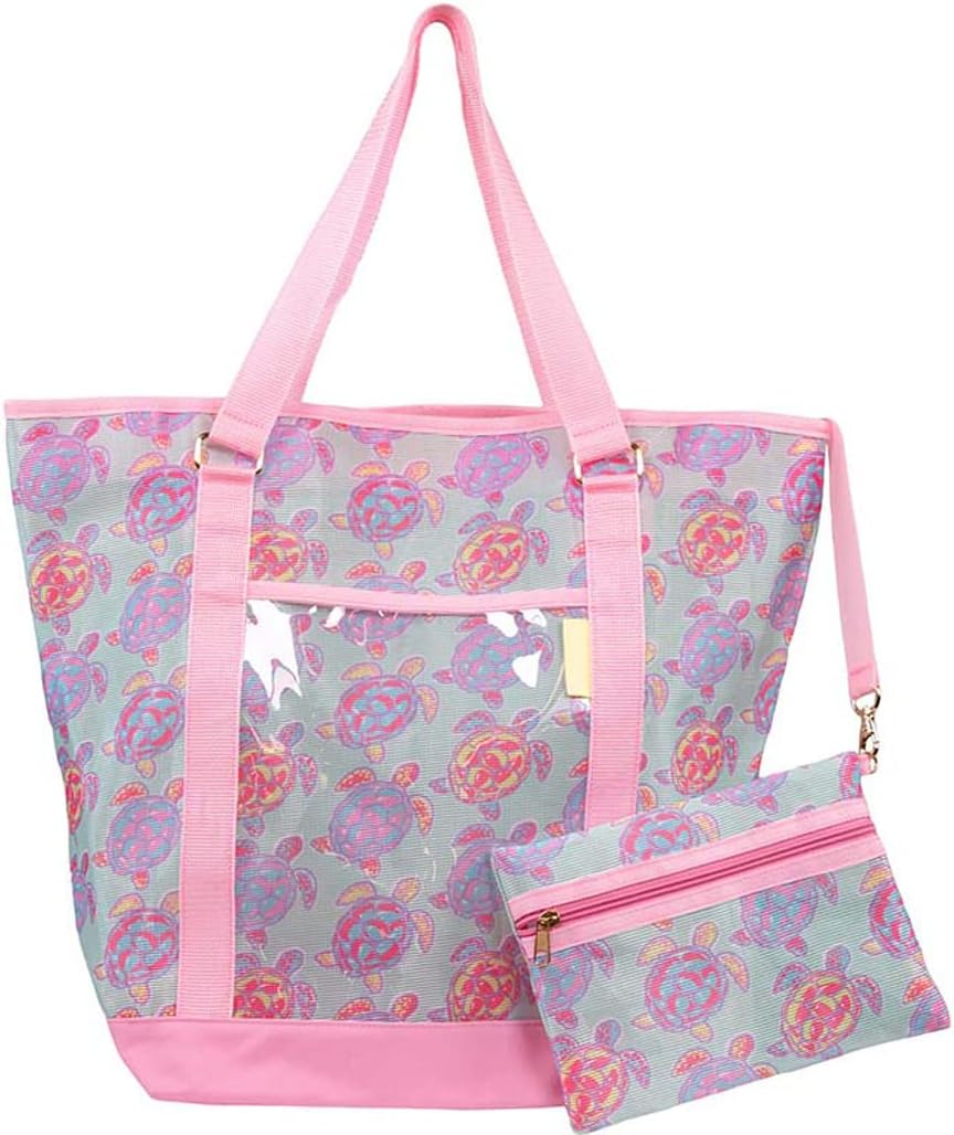 Amazon.com: Simply Southern Women's Mesh Tote, W:19in x H:14in x D:9 ...