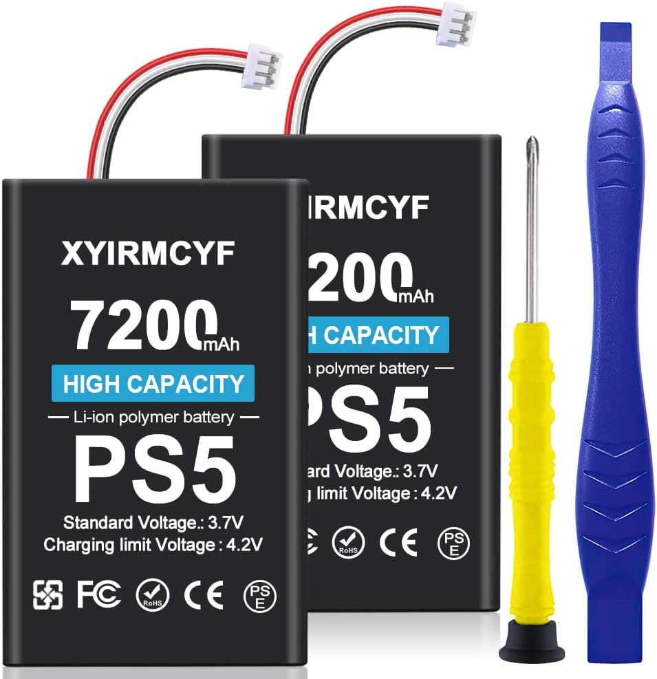 Amazon.com: XYIRMCYF 2PCS PS4/LIP1522 Battery (2024 New Upgrade ...