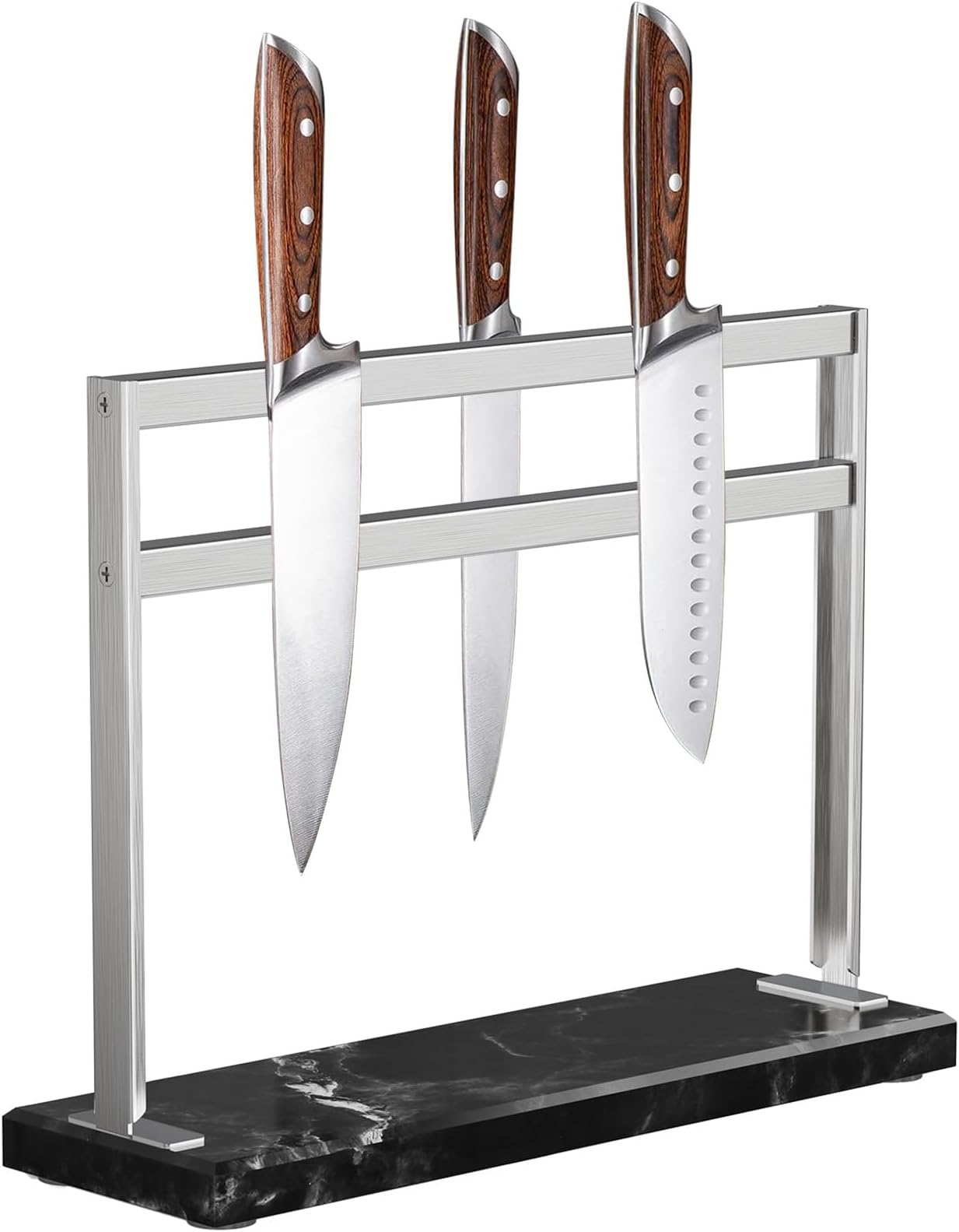 Amazon.com: Fomidao Magnetic Knife Block,Stainless Steel Magnetic Knife ...