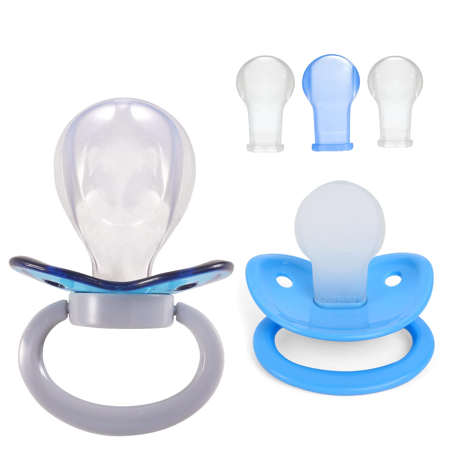 Amazon.com : Adult Sized Pacifier Variety 5 Pack Dummy for Adult Babies ...